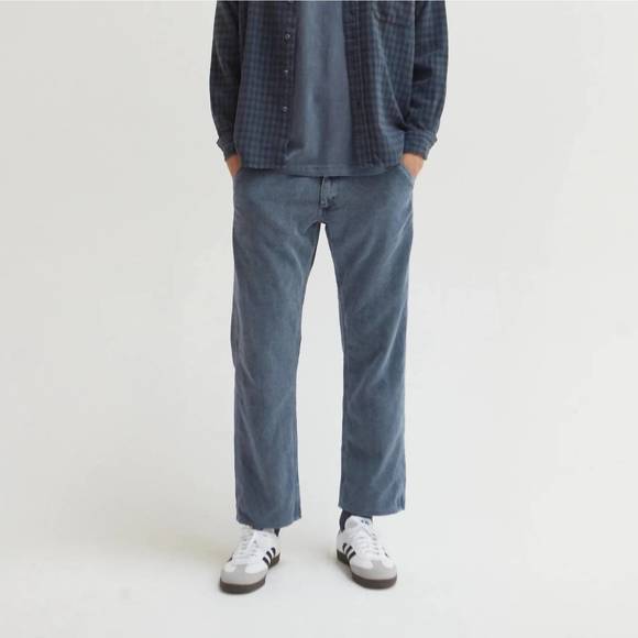 Asher | Jeans | New Asher Mens Logan Cord Work Pant In Petrol | Poshmark